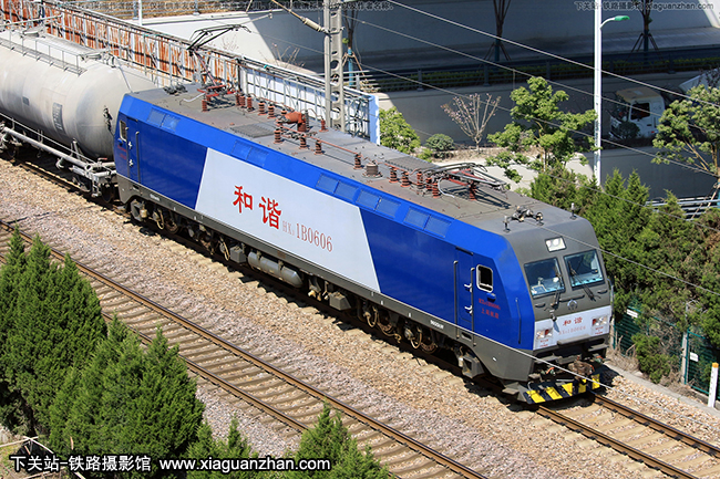 [下关站] 和谐电1B-0606 HXD1B-0606 上局杭段-老曹的铁路摄影馆